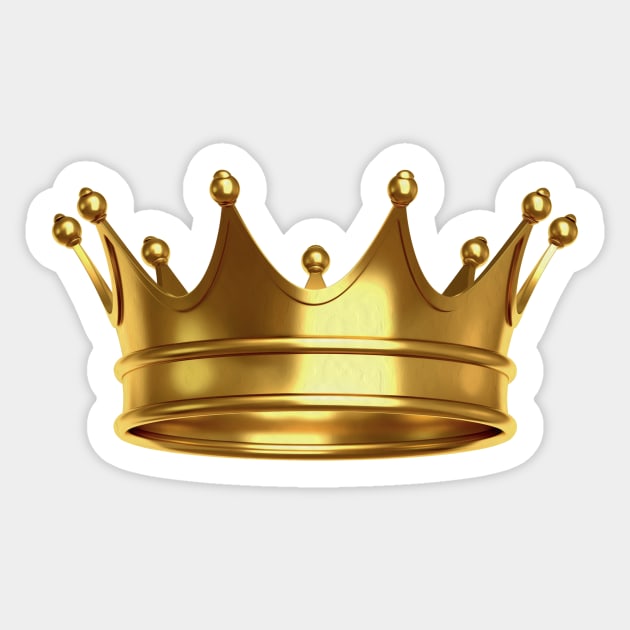 CROWN - Crown - Sticker | TeePublic