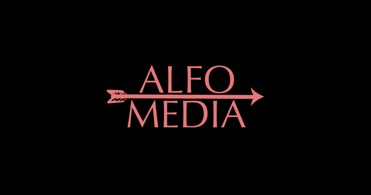 Alfo Media Logo - Alfo Media Logo - Sticker | TeePublic