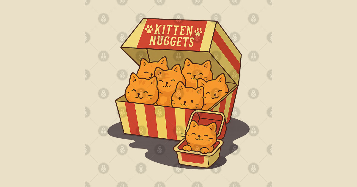 kitten-nuggets - Kitten Nuggets - T-Shirt | TeePublic