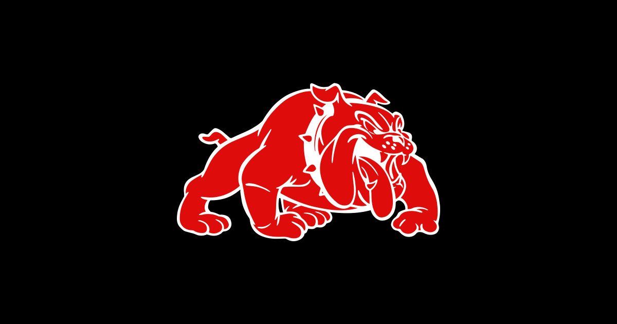 Wilson Football Helmet Logo (Red Bulldog) - Wilson - Sticker | TeePublic