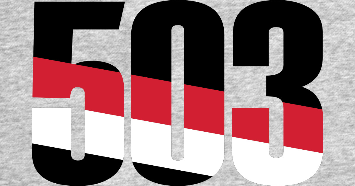 503 - Portland - T-Shirt | TeePublic