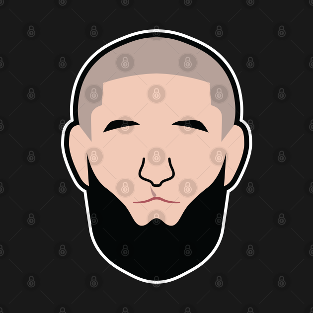 Borz: Chechen Wolf - Khamzat Chimaev - T-Shirt | TeePublic