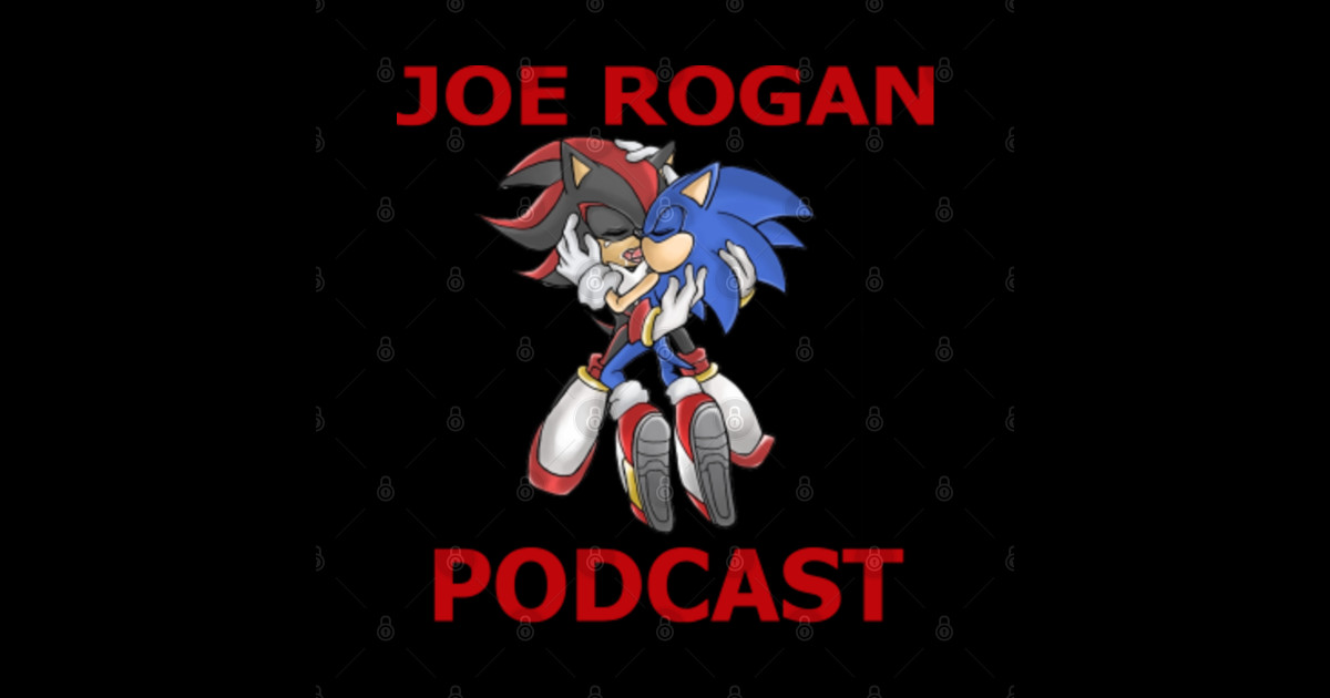 Joe Rogan Podcast Sonic - Joe Rogan Podcast Sonic - Sticker | TeePublic