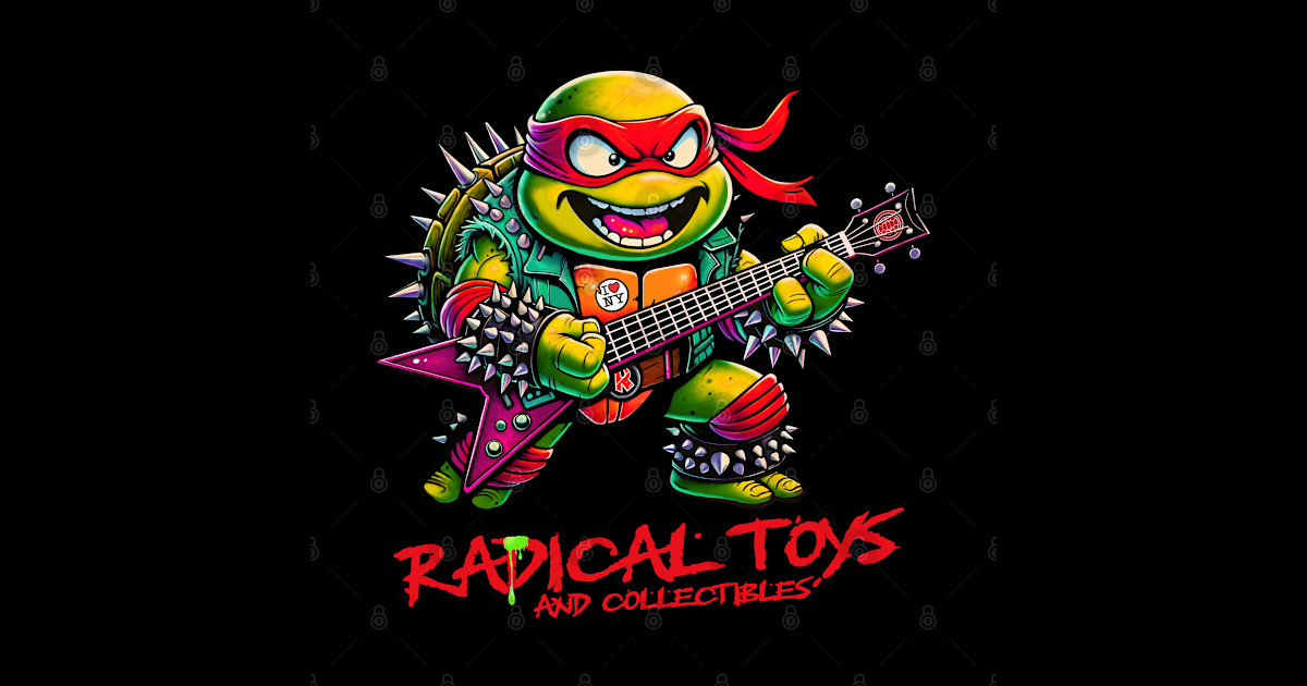 Radical Toys Heavy Metal Raph - TMNT - Heavy Metal Raphael Tmnt Radical ...