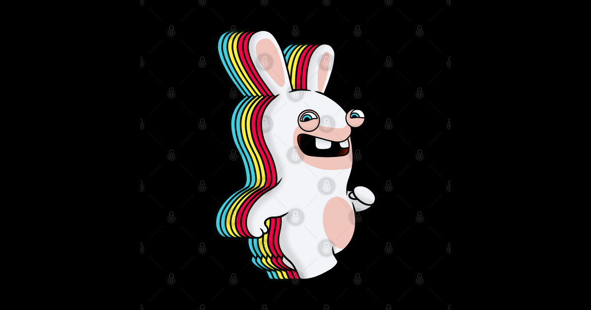 Rabbid Color - Rabbids - T-Shirt | TeePublic