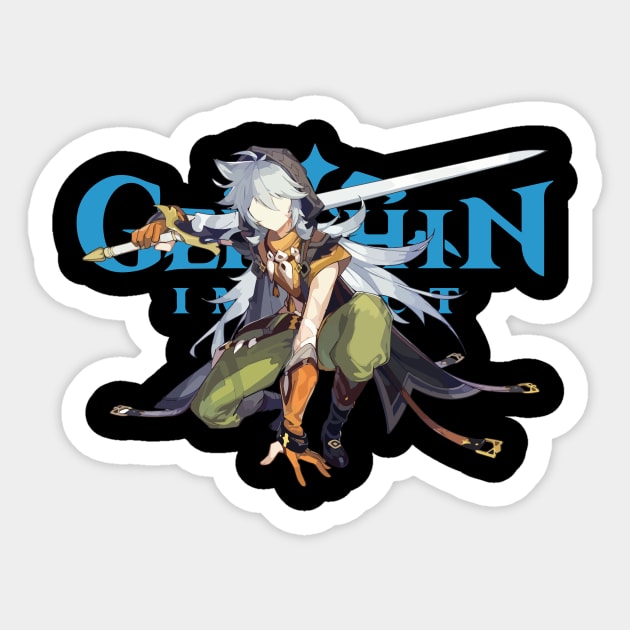Genshin Impact Razor - Genshin Impact - Sticker | TeePublic