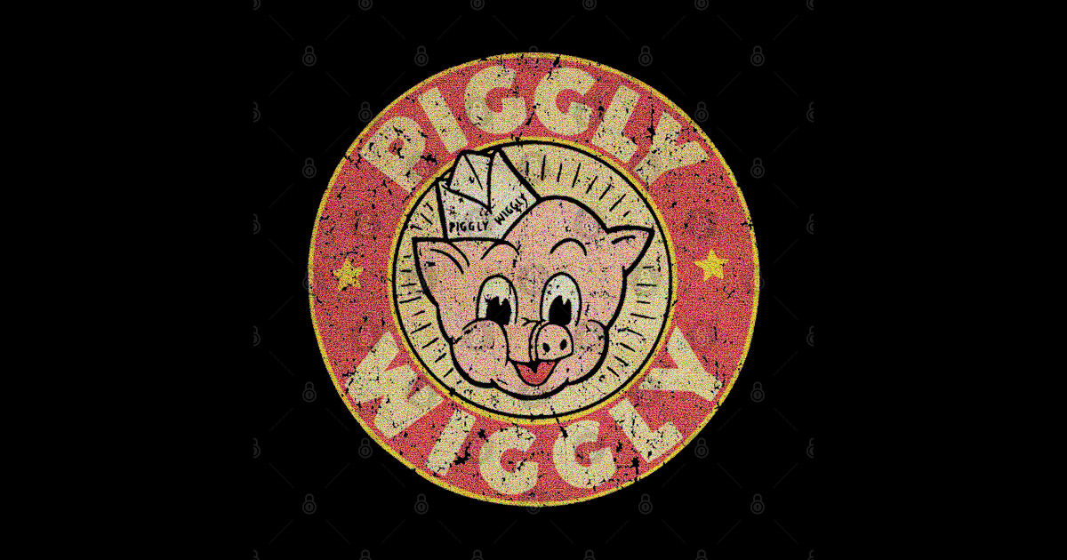 Piggly Wiggly Graphic Design - Piggly Wiggly - Sticker | TeePublic
