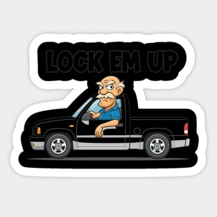 Lock Em Up Stickers for Sale | TeePublic