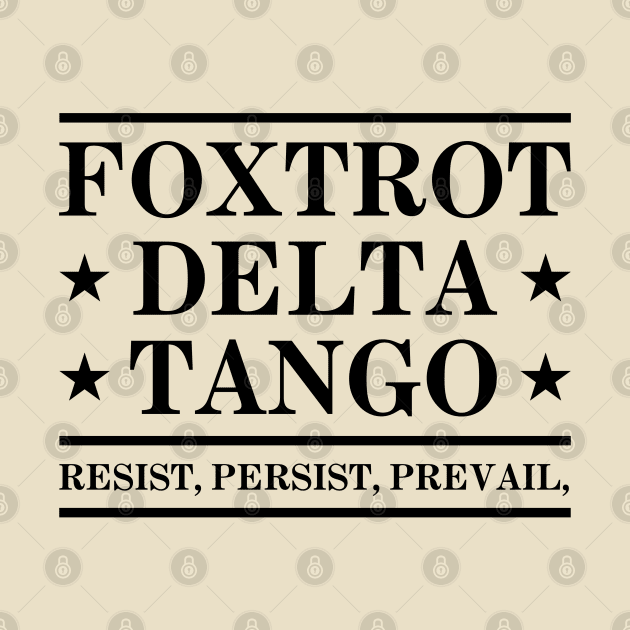 Foxtrot Delta Tango Hat, FDT Military Alphabet Anti Trump Hat ...