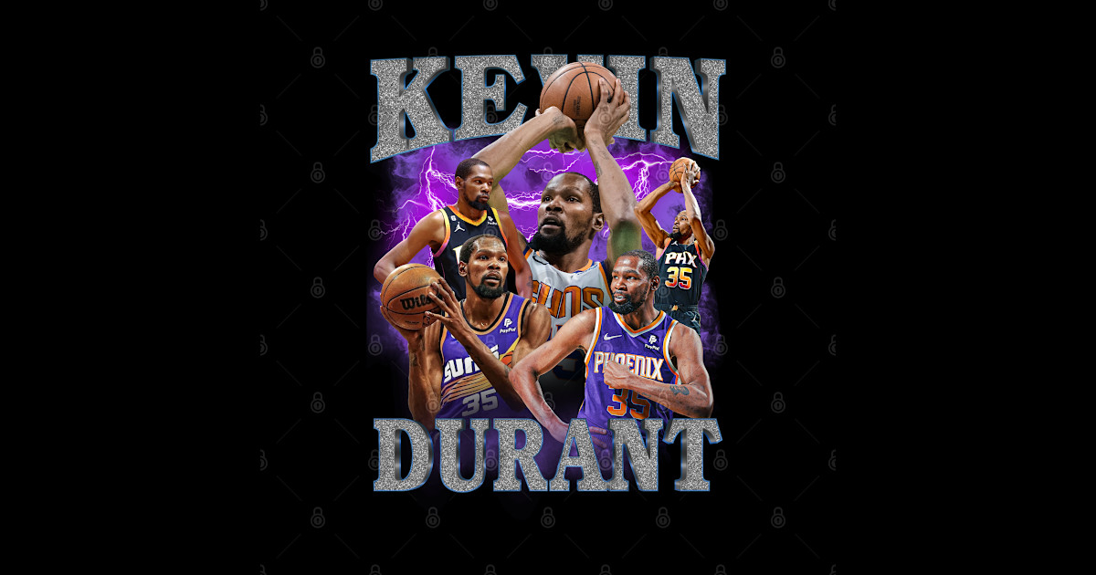 Vintage Kevin Durant Retro - Vintage Kevin Durant Retro - Sticker ...
