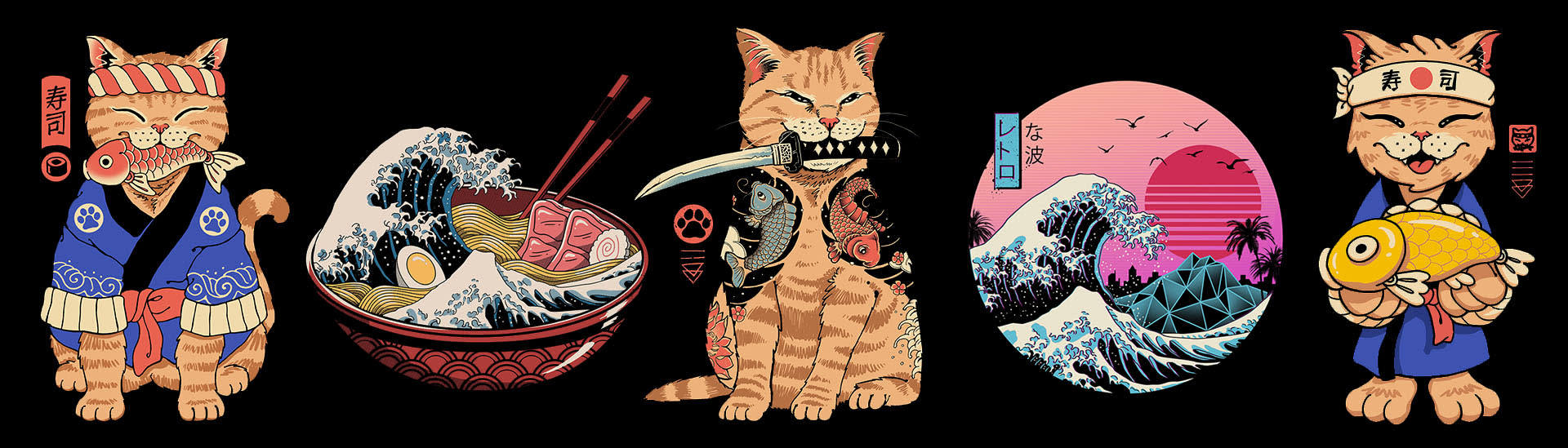 Meowster Catana by Vincent Trinidad Art | Official Merch Store