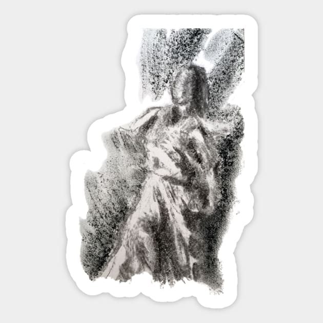 Dancer in Motion - Moving Dancer - Sticker | TeePublic