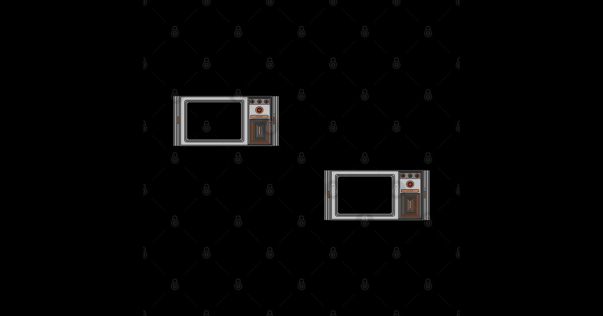 Retro Pixel Art Vintage Television Design - Retro Tv Pixel Art ...