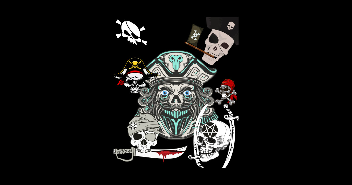 Pirate Skull - Royalswisss Goth Gothic Girl Emo Punk - Sticker | TeePublic