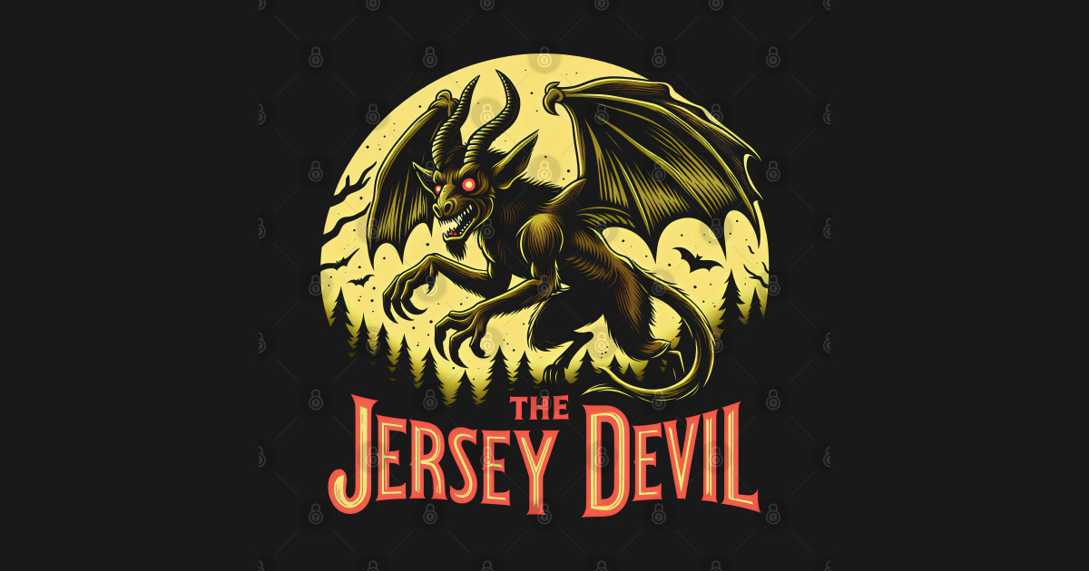The Jersey Devil - Jersey Devil - T-Shirt | TeePublic