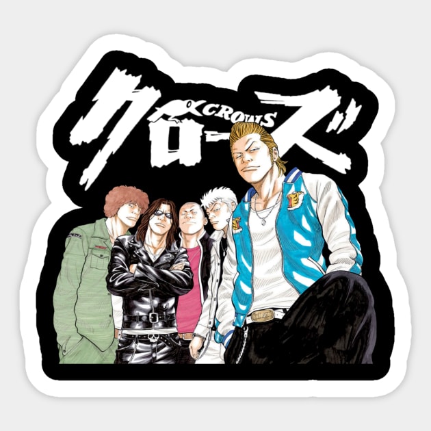 Bouya and Suzuran - Anime - Sticker | TeePublic