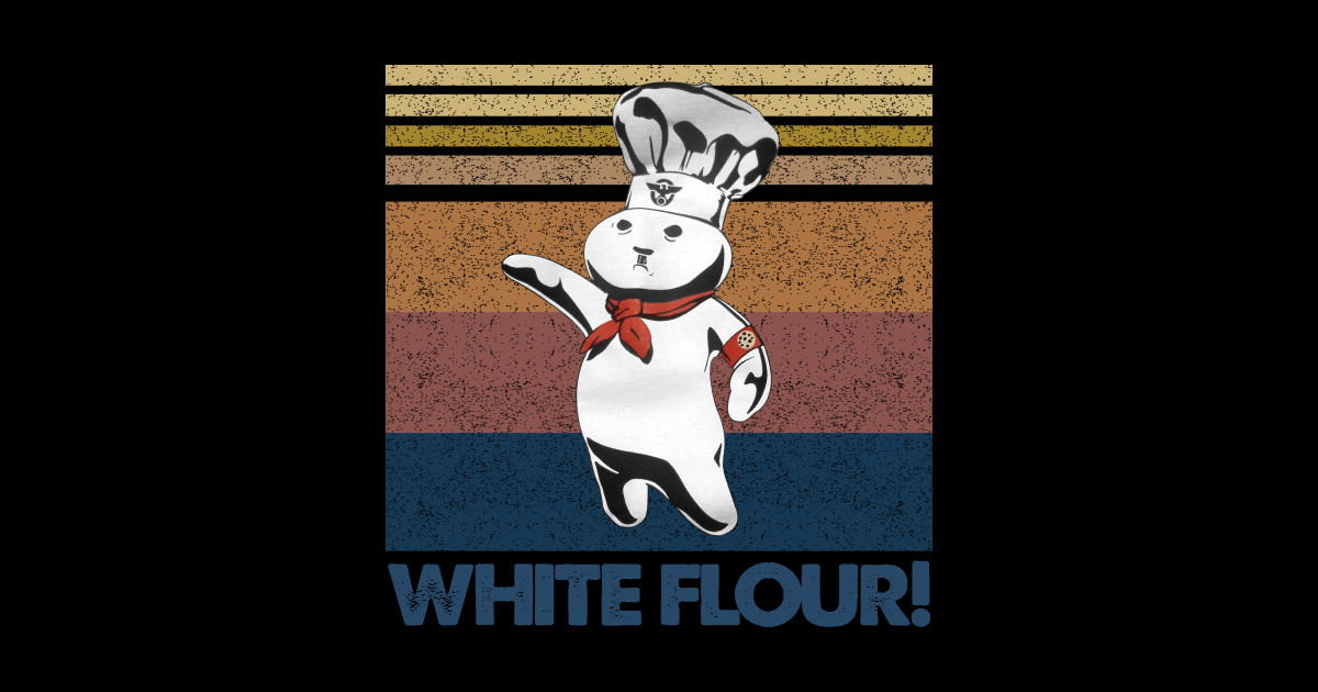 Pillsbury Doughboy White Flour - Pillsbury Doughboy - Sticker | TeePublic