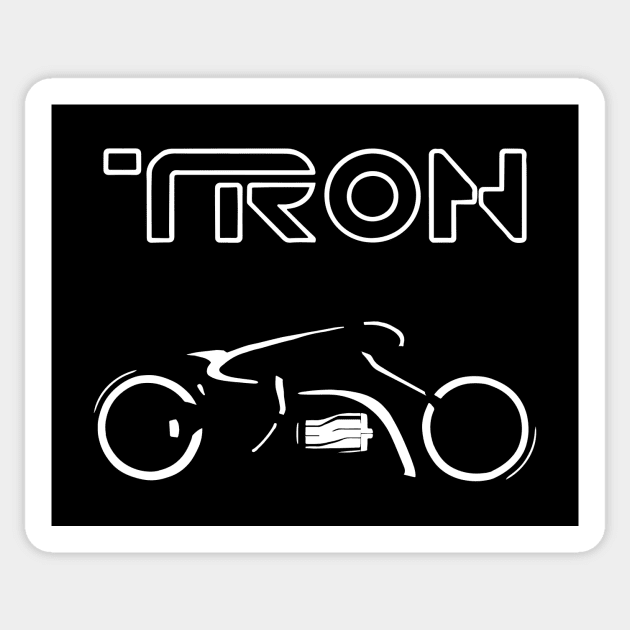 Tron cycle - Cycle Tron - Sticker | TeePublic