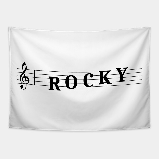 Name Rocky - Rocky - Tapestry | TeePublic