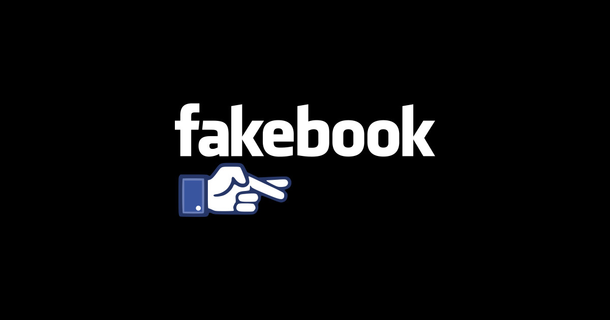 Fakebook - Facebook - Sticker | TeePublic