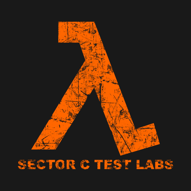 Sector C - Orange - Half Life - T-Shirt | TeePublic