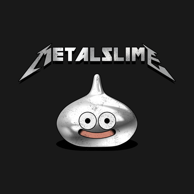 Metal Slime - Video Games - Long Sleeve T-Shirt | TeePublic