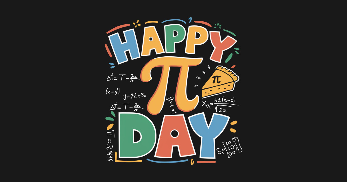 3.14 PI Day Pie Day Pi Symbol for Math Lovers and Kids - Pi Day Pie Day ...