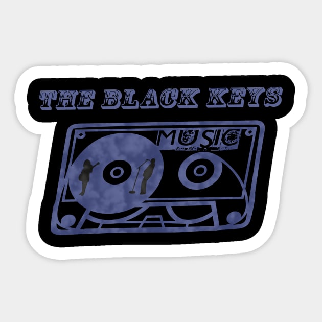The Black Keys - Band - Sticker | TeePublic