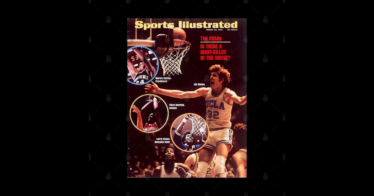 Bill Walton 1973 NCAA West Regional Playoffs - Bill Walton - Sticker ...
