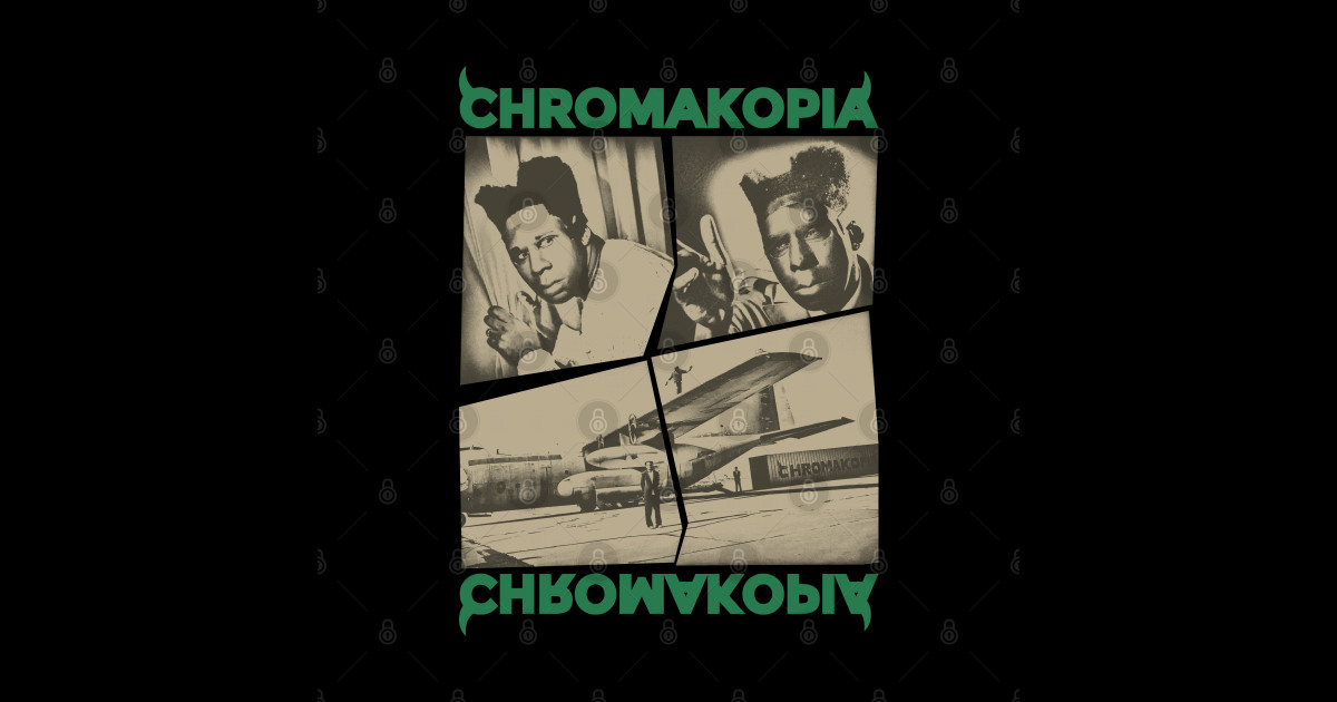 Chromakopia Kolase On Black - Chromakopia - Sticker | TeePublic