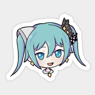 miku chibi face