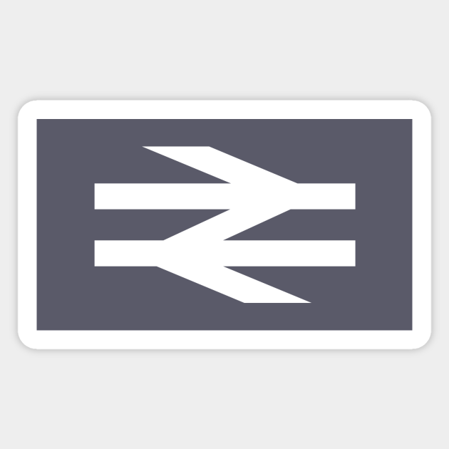 Rail Symbol Logo - Rail Logo - Sticker | TeePublic