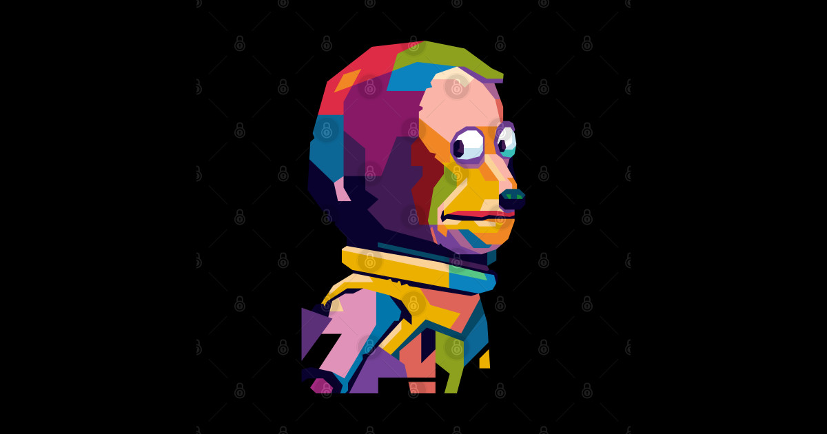 Monkey Meme Popart - Monkey Meme - Sticker | TeePublic