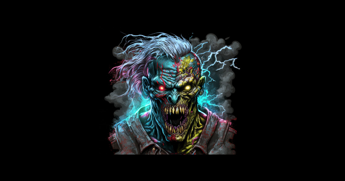 The Cursed of God Thunder - Killer Storm - Fantasy - Sticker | TeePublic