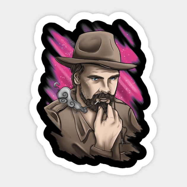 Chief Hopper - Chief Hopper - Sticker | TeePublic