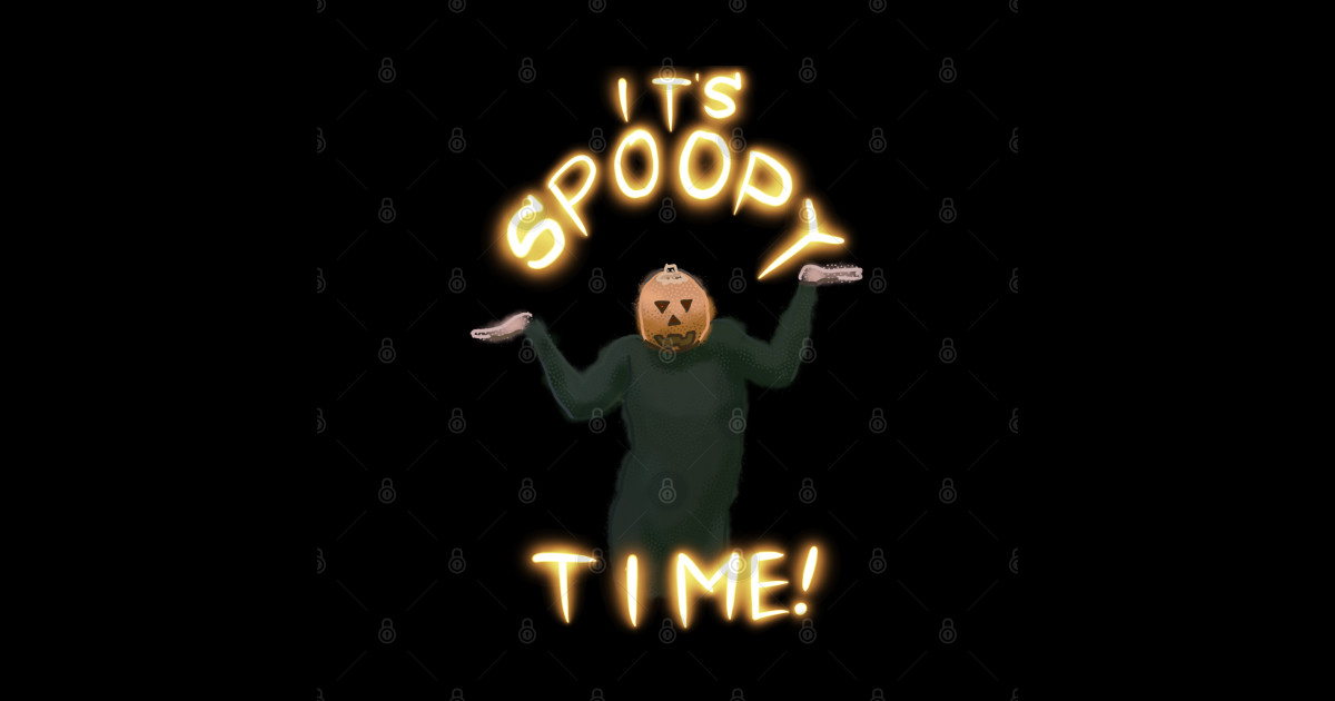 It's Spoopy Time! - Halloween - Sticker | TeePublic