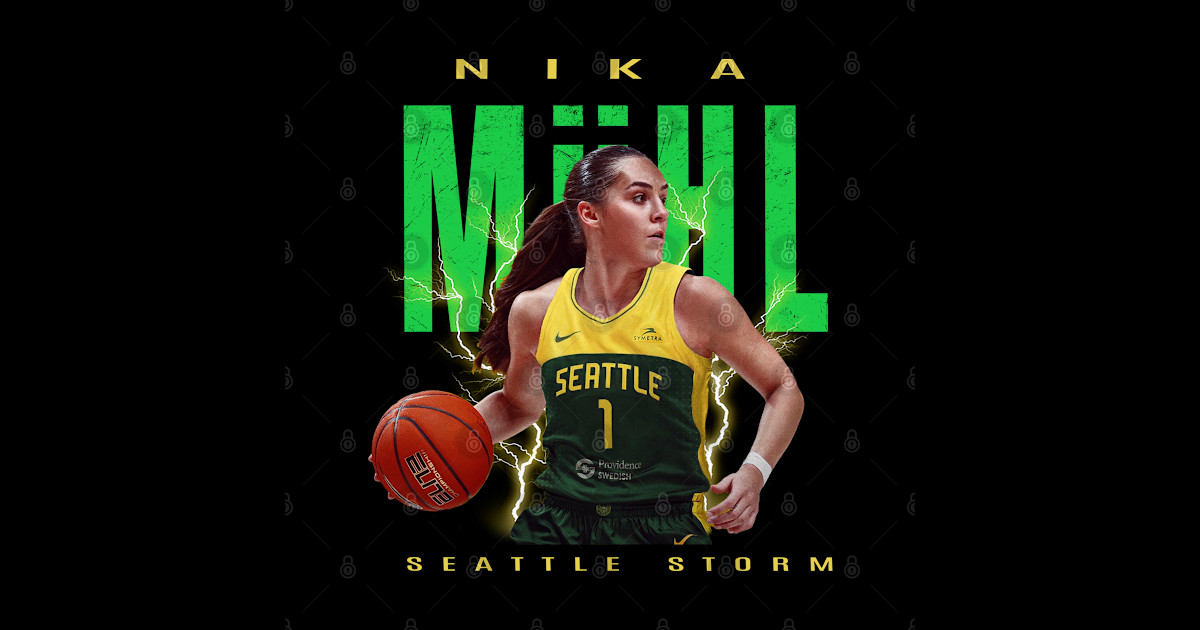 SEATTLE 1 - Nika Muhl - Nika Muhl - Sticker | TeePublic
