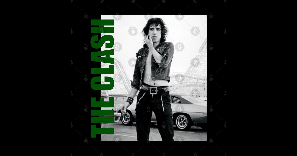 The Clash // The Clash Retro Aesthetic Fan Art // 90s - The Clash ...