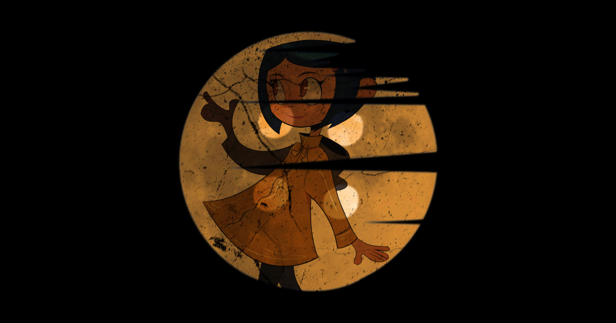 coraline moon - Coraline - Sticker | TeePublic