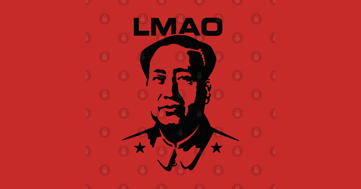 LMAO ( Laughing My Ass Off - Mao Zedong) - Lmao - Hoodie | TeePublic