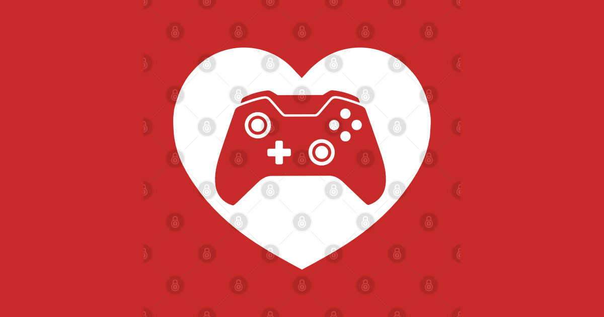 GAMING VALENTINE'S DAY - Valentines Day Gaming Gamer Video Game - T ...