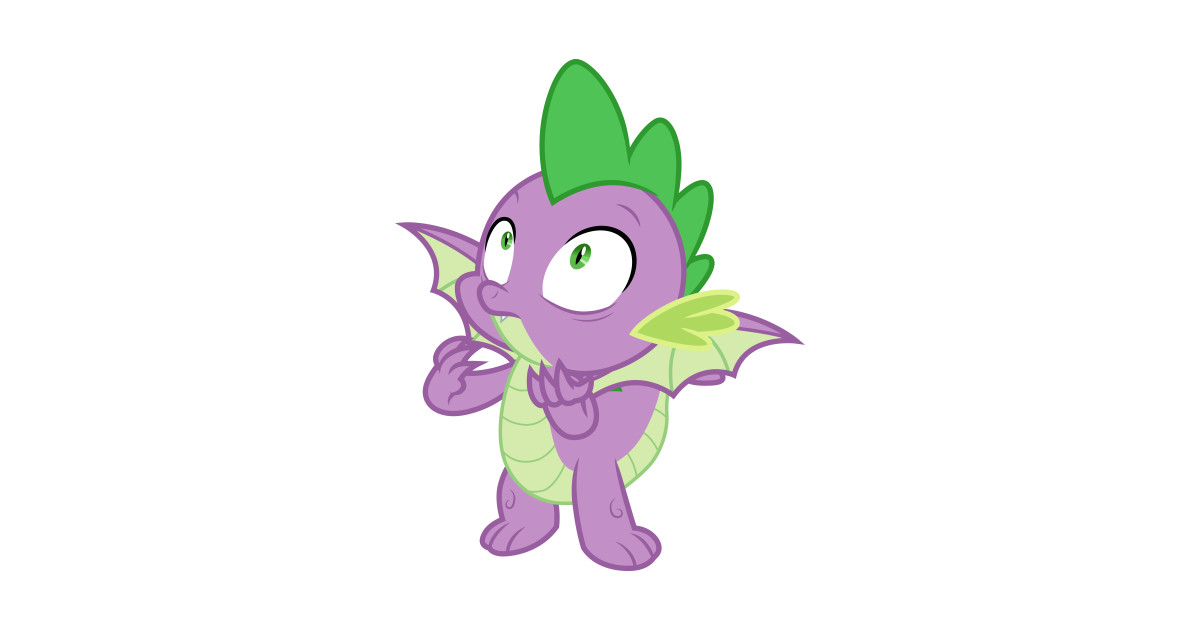 Winged Spike 2 - My Little Pony - T-Shirt | TeePublic
