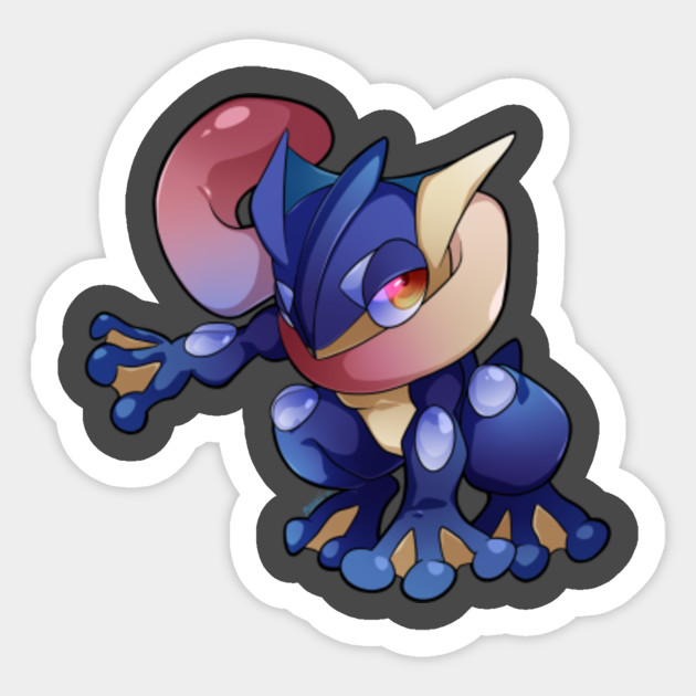 Chibi Greninja - Greninja - Sticker | TeePublic