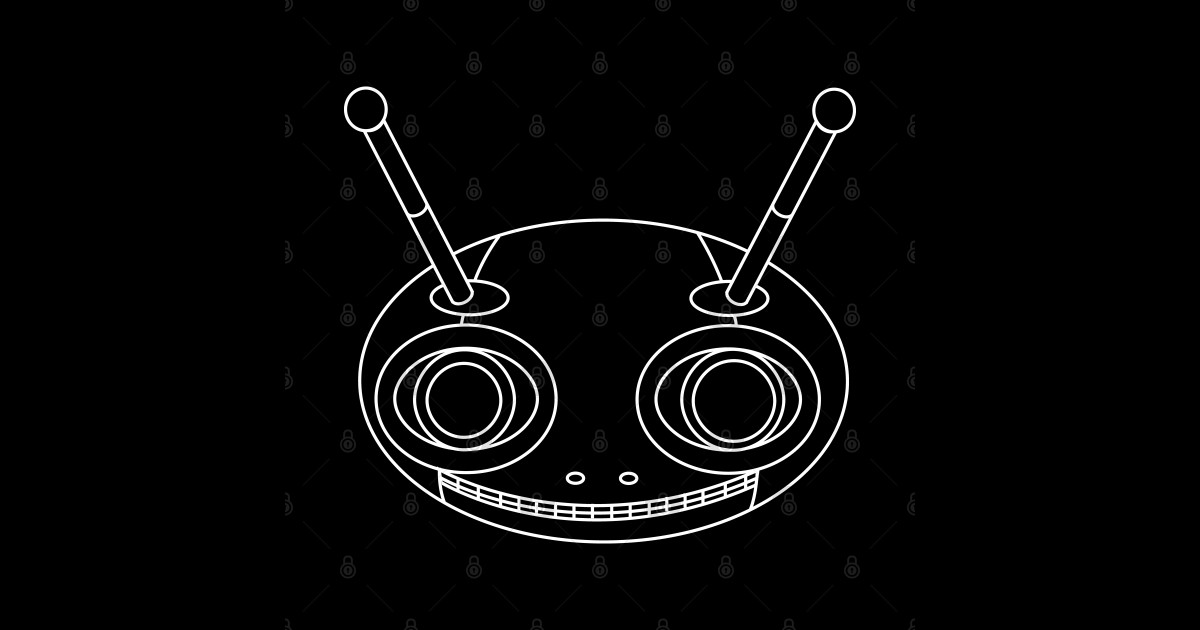 Robot Head - Robot - Sticker | TeePublic