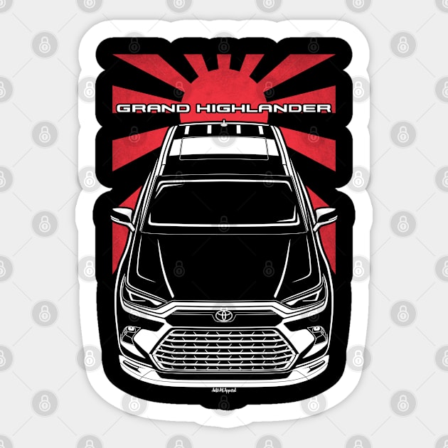 Grand Highlander 2024 - Toyota Grand Highlander - Sticker | TeePublic
