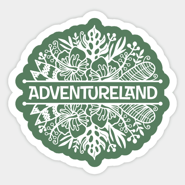Adventureland - Adventureland - Sticker | TeePublic