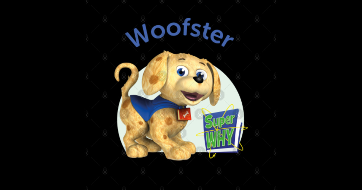 Super Why Woofster - Super Why - T-Shirt | TeePublic