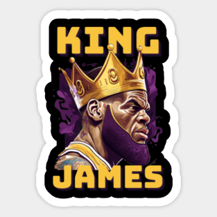 Basketball Lebron James Stickers for Sale | TeePublic