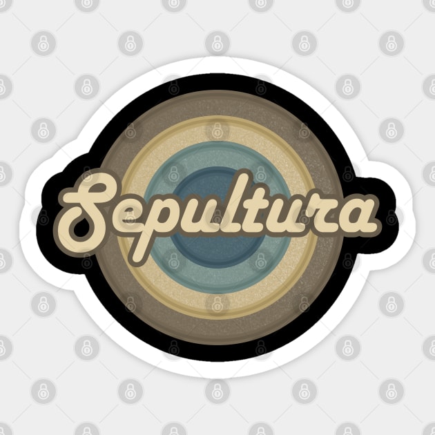 Sepultura Vintage Crayon - Musician - Sticker | TeePublic