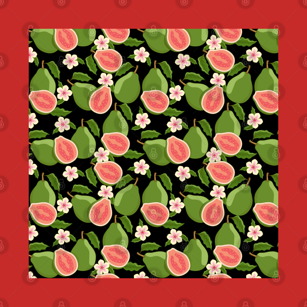 Guava Pattern - Guava - T-Shirt | TeePublic